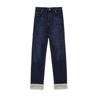 Loewe Homme, Jeans, Bleu, Taille: XS Fisherman Turn-Up Jeans