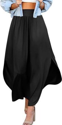 Generic Jupe Short Grande Taille Grossesse Fendue Maille Parachute Transparente Véritable Tres Bordeaux Tricot Amincissante Soleil Espagnole Moutarde Nouveaut