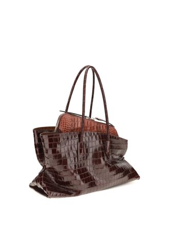 The Attico Womens La Passeggiata Medium Shoulder Bag 823 Calf Leather Bos Taurus