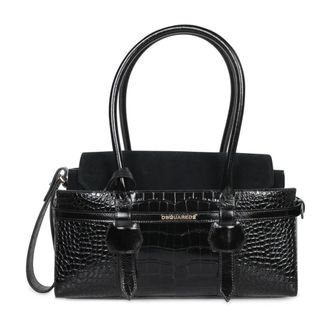 Dsquared2 Femme, Sacs, Noir, Taille: ONE Size Sac bandouli&egrave;re Twin