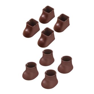 Angoily LIFKOME 8 Stück Silikon Stuhlbein schutzhüllen rutschfeste Kratzfeste Möbelbezugspads für Holzfußböden Strapazierfähige Geräuschdämpfende Möbelbeine a