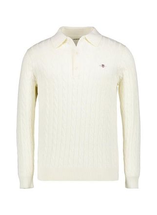 GANT Herren Pullover beige unifarben