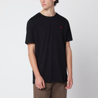 Polo Ralph Lauren Schwarzes Baumwoll-T-Shirt