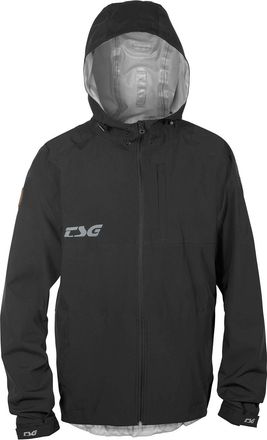 Tsg Herren Drop Rain Jacket Jacke, Black, XL