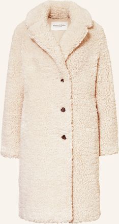 Marc O'Polo Marc Opolo Teddyfell-Mantel grau