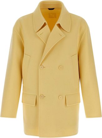 Fendi Caban Coat - Cream
