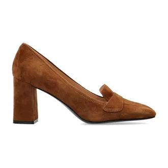 Furla Femme, Chaussures, Brun, Taille: 36 EU Chaussures &agrave; talon carr&eacute;