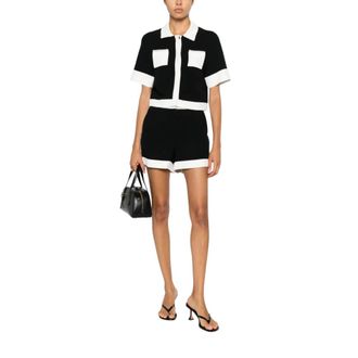 Karl Lagerfeld Femme, Shorts, Multicolore, Taille: 38 FR Short Shorts