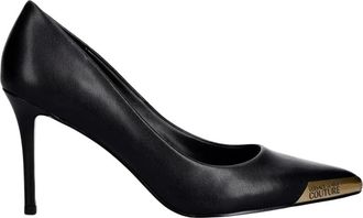 Versace Jeans Couture Escarpins en cuir - Femme - Chaussures - Noir - Taille: 39 EU