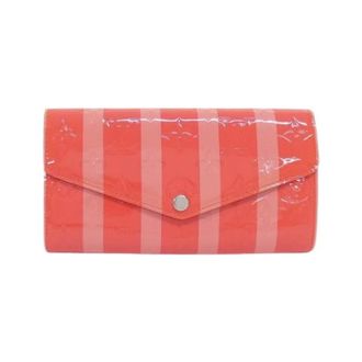 Louis Vuitton Pre-owned Vernis Rayures Portefeuille Sarah Wallet - Femme - Pre-owned - Rouge - Taille: ONE Size