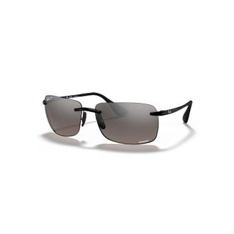 Ray-Ban Rb4255 Chromance Sonnenbrillen Schwarz Fassung Silber Glas Polarisiert 60-15