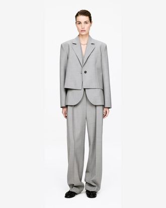Arket Kurzer Blazer -Grau