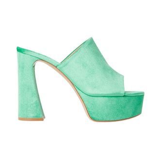 Gianvito Rossi Femme, Chaussures, Vert, Taille: 36 EU Mules &agrave; Talons Hauts Holly