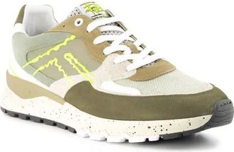 Floris Van Bommel Herren Sneaker gr&uuml;n Velours