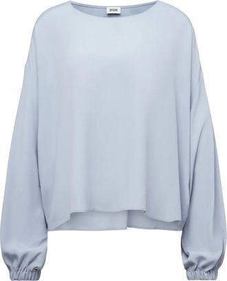 Drykorn Femme, Blouses et Chemises, Bleu, Taille: 40 FR Lirien 10 Blouse