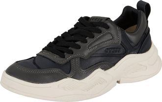 Guess Herren Bassano CARRYOVER Sneaker, Schwarz, 41 EU