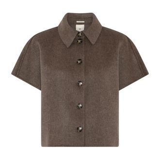 Julie Fagerholt - Heartmade Blusen & Hemden - - Jackets - Damen - Braun - M