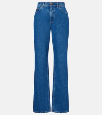 Tod's High-Rise Straight Jeans