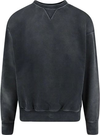 Maison Margiela Homme, Sweatshirts et sweats &agrave; capuche, Gris, Taille: M Pull ras du cou
