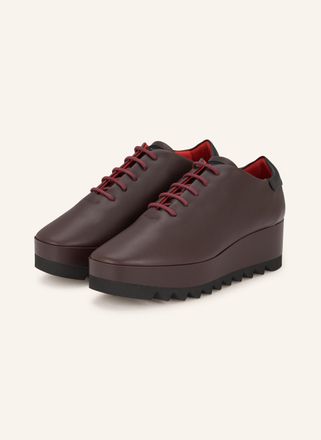 Stella McCartney Plateau-Schn&uuml;rer Sneak Elyse braun