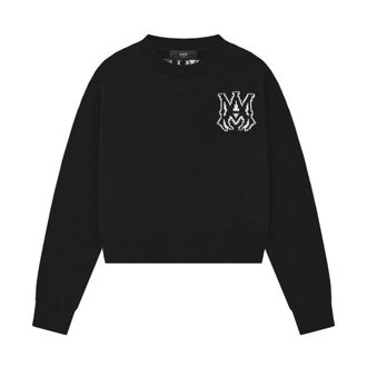 Amiri Femme, Pulls, Noir, Taille: 38 FR MA Crew