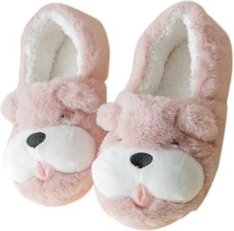 Beaupretty Pantoufles Int&eacute;rieur Antid&eacute;rapantes Coton Chaud pour Femme Souliers Maison &Eacute;pais et Confortables Chaussures de Chambre Isolantes pour Hiver