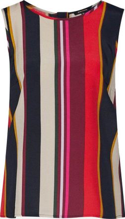 More & More Blusenshirt Bluse Top Mehrfarbig,gestreift,Flie&szlig;ender Stoff