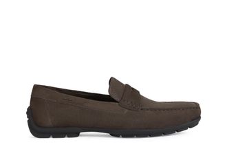 Geox Herren U Moner W 2FIT D Moccasin, DK Brown, 42.5 EU