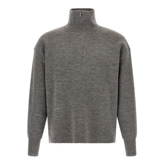 Maryya Rollkragenpullover Strick - - Knitwear - Herren - Grau - S