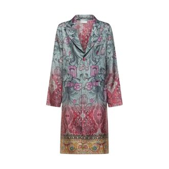 Pierre-Louis Mascia Femme, Manteaux, Multicolore, Taille: 38 FR Cialda Coat