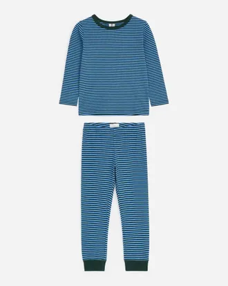 Arket Jersey-Pyjama -Blau