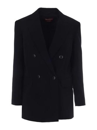 Max Mara Casualjacke - Schwarz