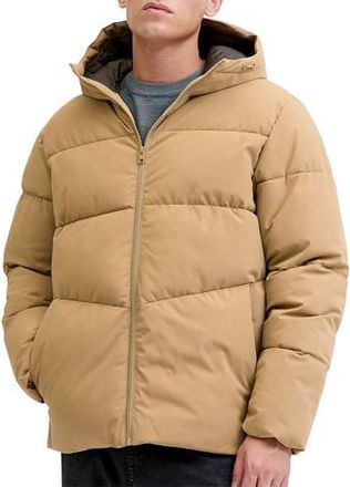 Jack & Jones Jjglobal Puffer Jacket, Sable, XXL Hommes