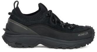 Moncler Womens Trainers With High Sole Black Polyurethane Sneaker