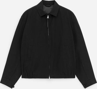 Arket Baumwollblouson -Schwarz