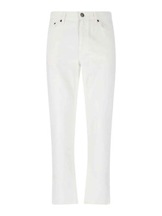 Ermenegildo Zegna Jean Bootcut - Blanc