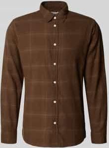 Selected Slim Fit Freizeithemd aus reiner Baumwolle Modell SLIMOWEN