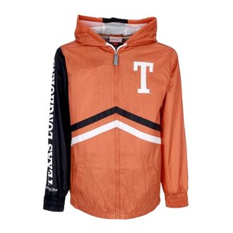 Mitchell & Ness Texas Longhorns Windbreaker Jacke - - Jackets - Herren - Orange - S