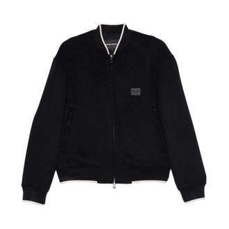 Emporio Armani Bomber Jackets - - Knitwear - Herren - Blau - XL