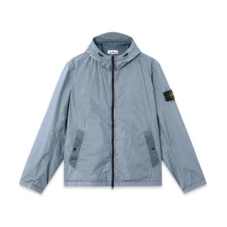 Stone Island Homme, Vestes, Bleu, Taille: S Veste &agrave; Capuche