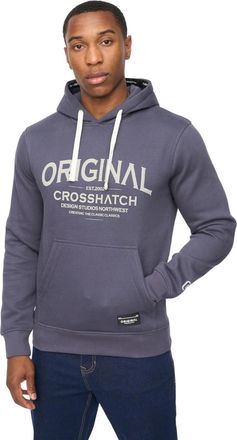 Crosshatch Vintarge Kapuzenpullover f&uuml;r Herren (Marine)