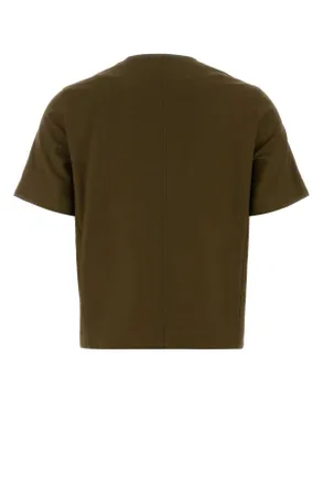 Max Mara Womens Olive Green Stretch Cotton Zanzara Blouse Kaki Scuro Exterior: Elastane Giacche E Gilet Jacket