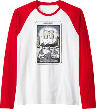 Giesswein Music Television Desert Tarot MTV Logo Raglan