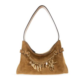 Chloé Femme, Sacs, Brun, Taille: ONE Size Sac à bandoulière Charms