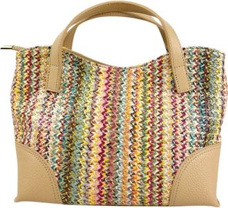 M*BRC M*Brc, Femme, Sacs, Multicolore, Taille: ONE Size Sac &agrave; double poign&eacute;e Mix