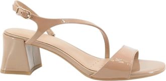 Geox Femme, Chaussures, Beige, Taille: 38 EU Sandales &agrave; Talons Hauts
