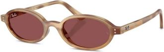 Ray-Ban unisex, Accessoires, Brun, Taille: 51 MM Lunettes de soleil