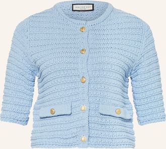 Sem per Lei Sem Per Lei Strickjacke Mit 3/4-Arm blau