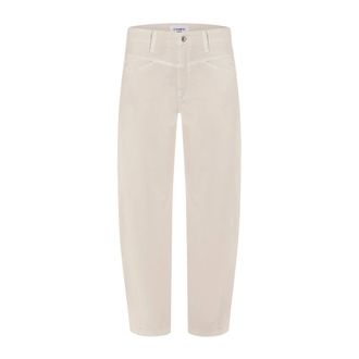 Cambio Femme, Pantalons, Beige, Taille: 46 FR Elin O-Shape Jeans