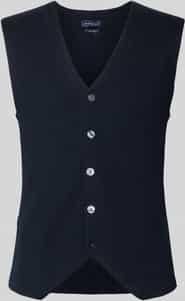 Christian Berg Slim Fit Weste aus Woll-Mix